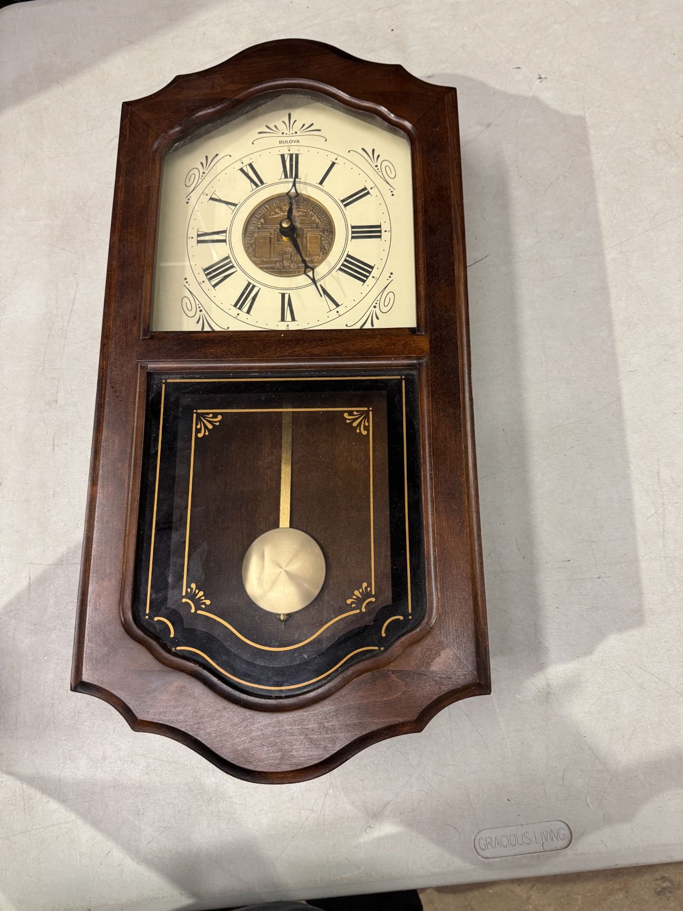 Bulova chime clock
