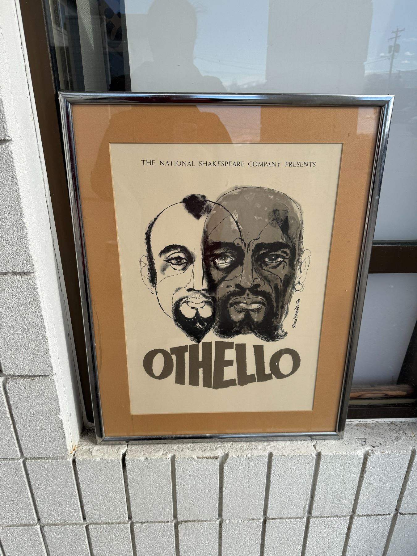 The national Shakespeare Company presents Othello wall hanging