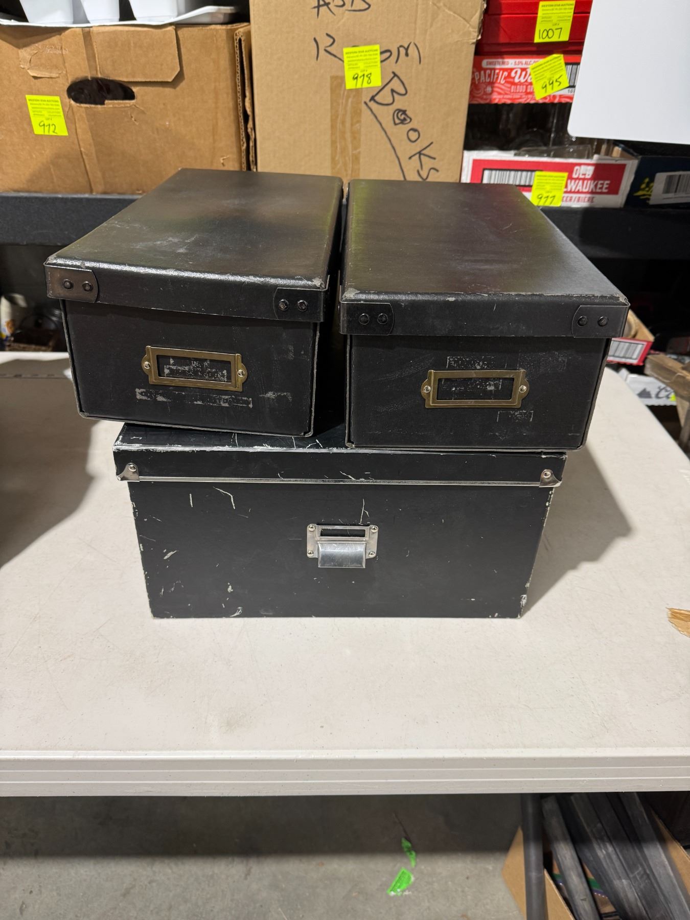 Storage boxes