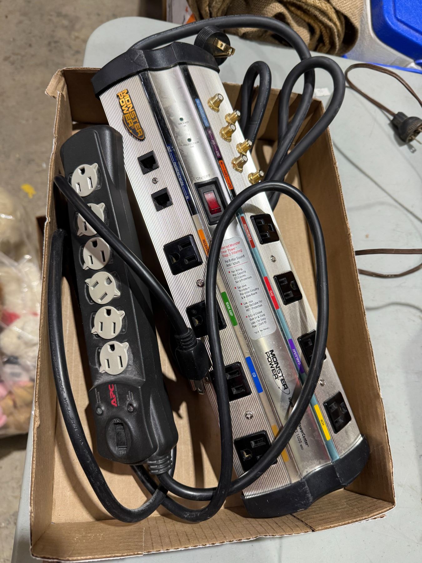 monster, power bar, and other