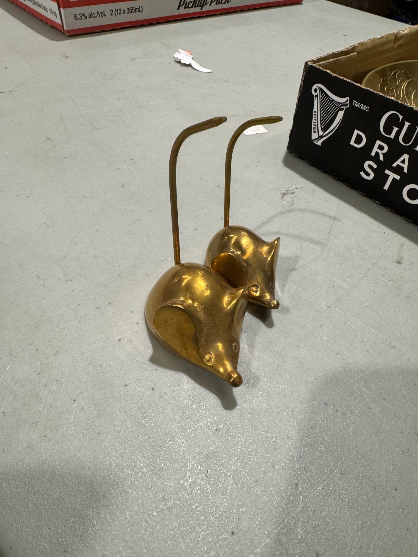 Brass mice
