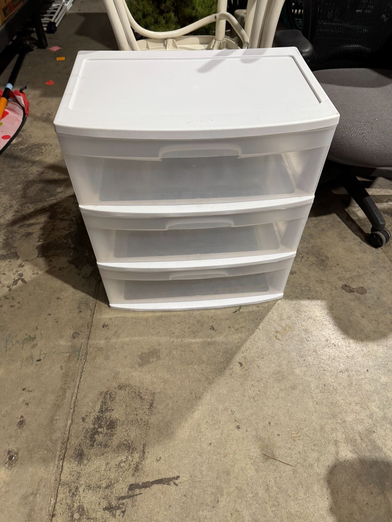 Sterilite storage drawers