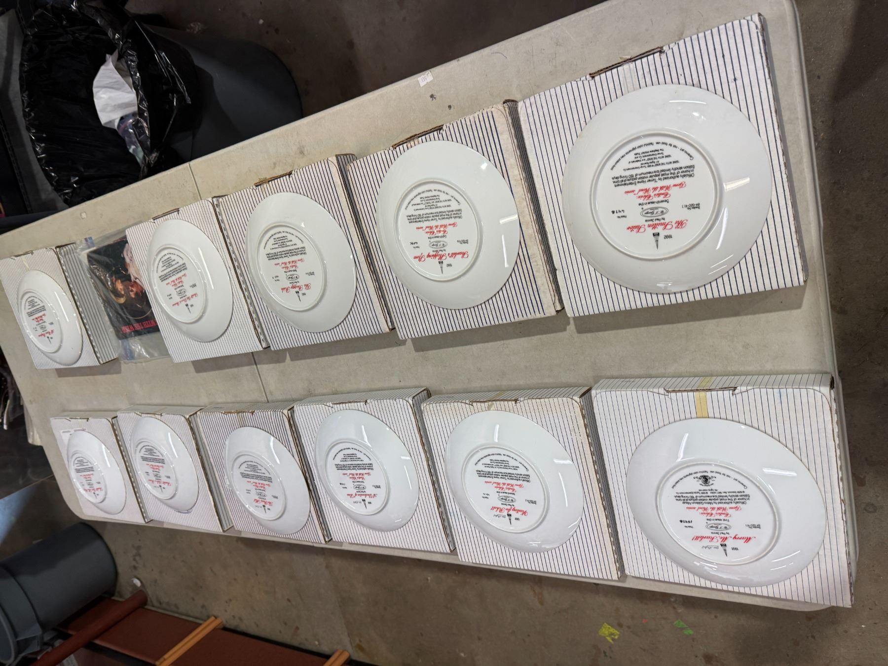 Gone with the wind collector plate plates