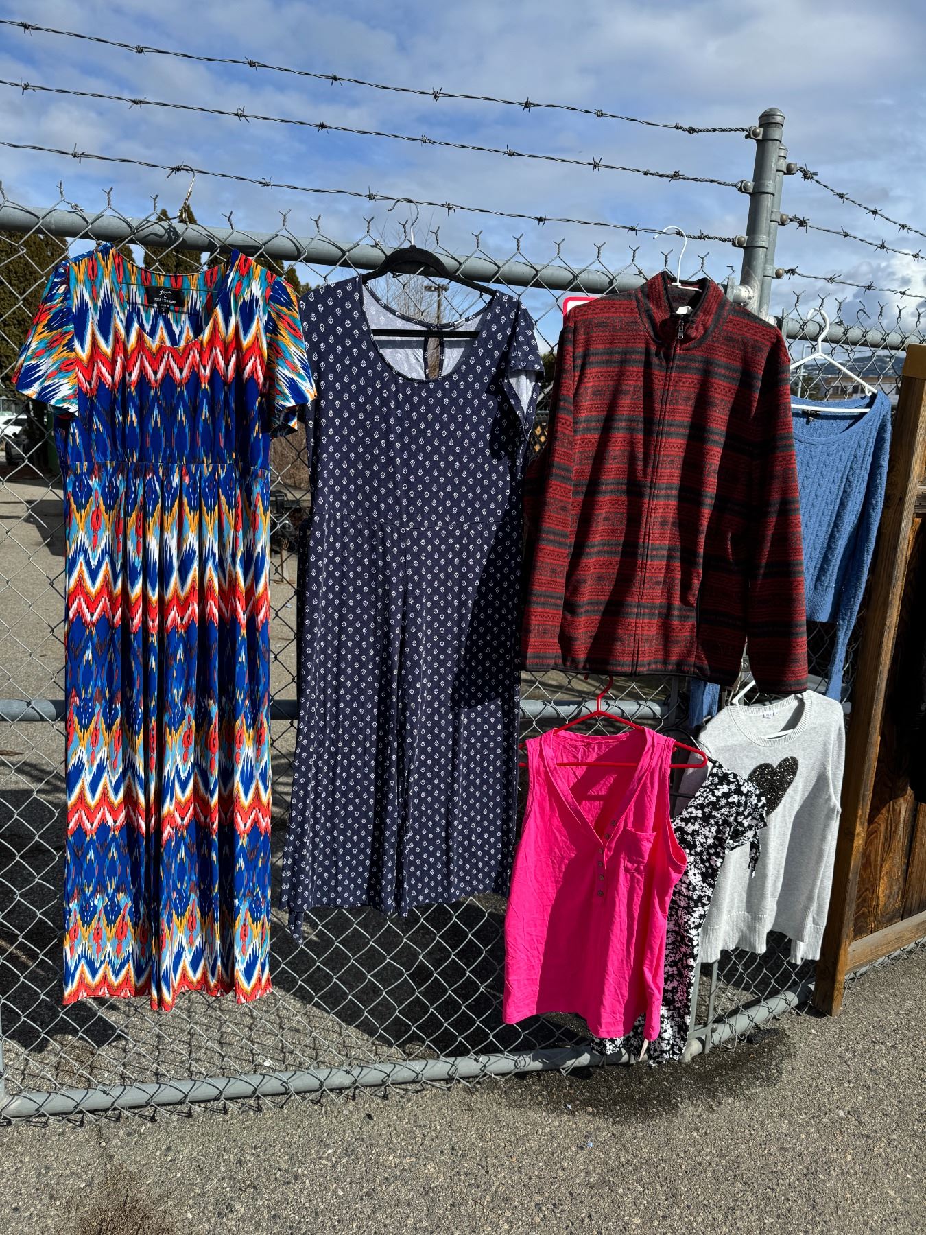 Lot of large clothing