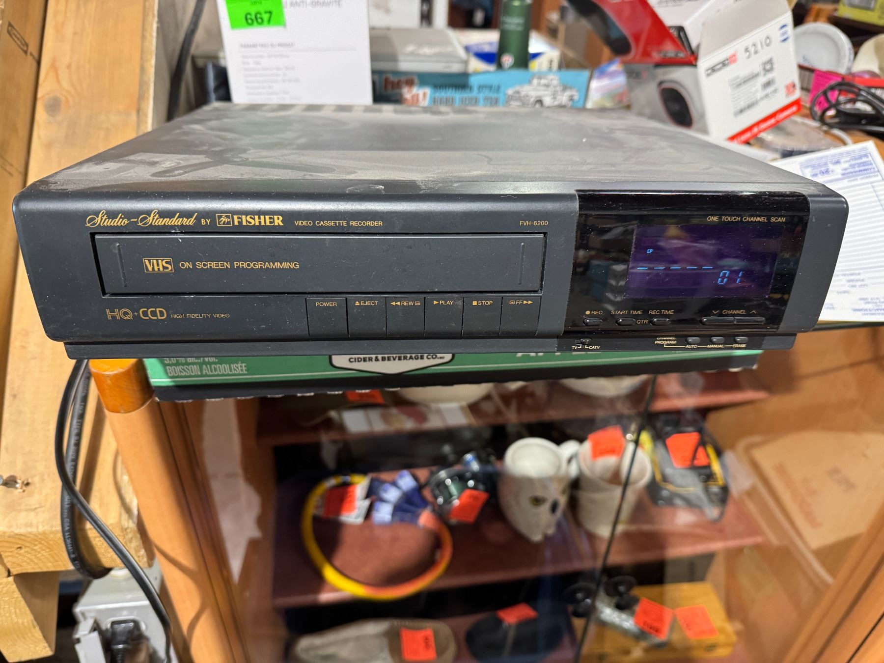 Fisher VHS player