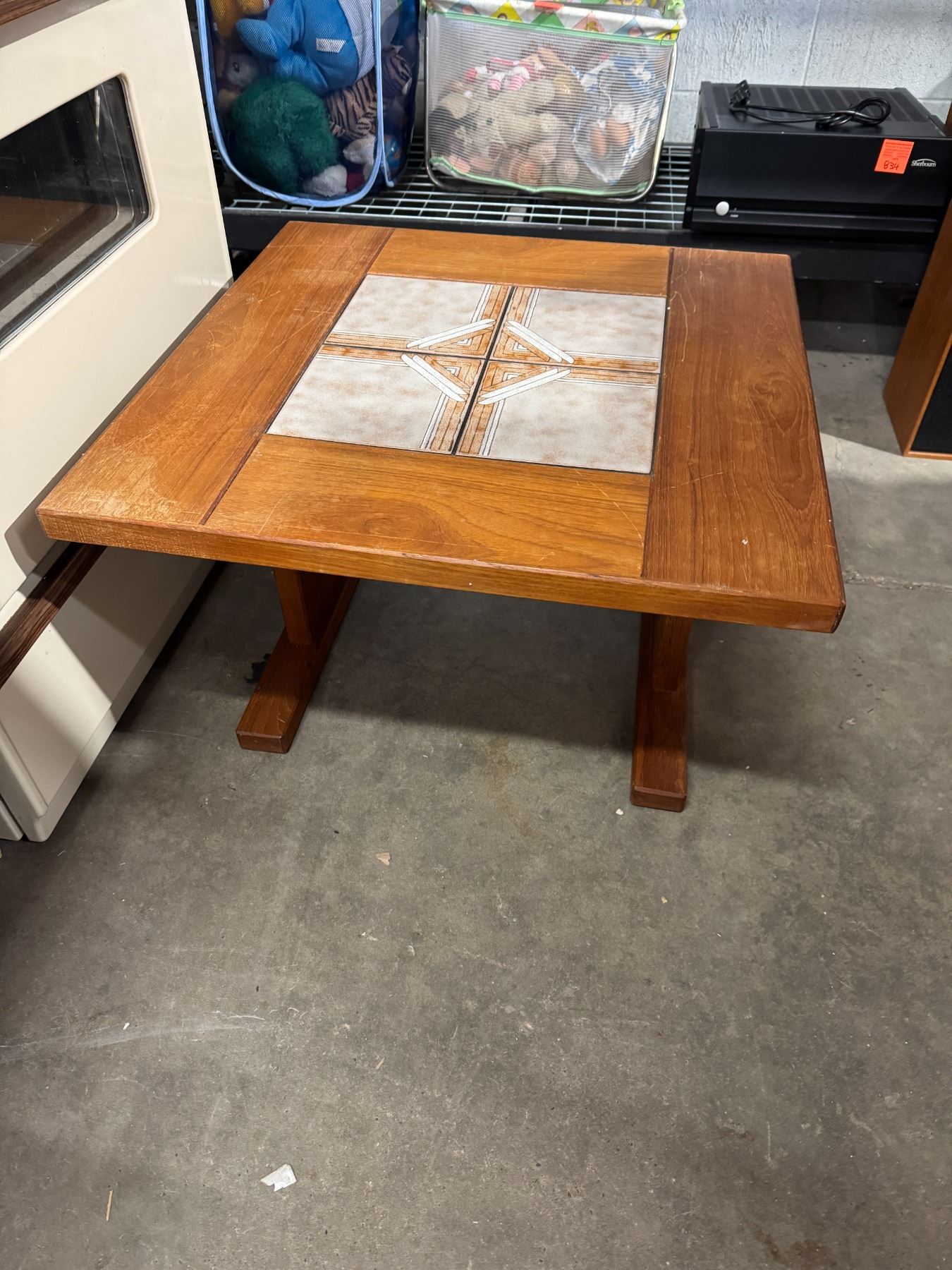 Tile top table