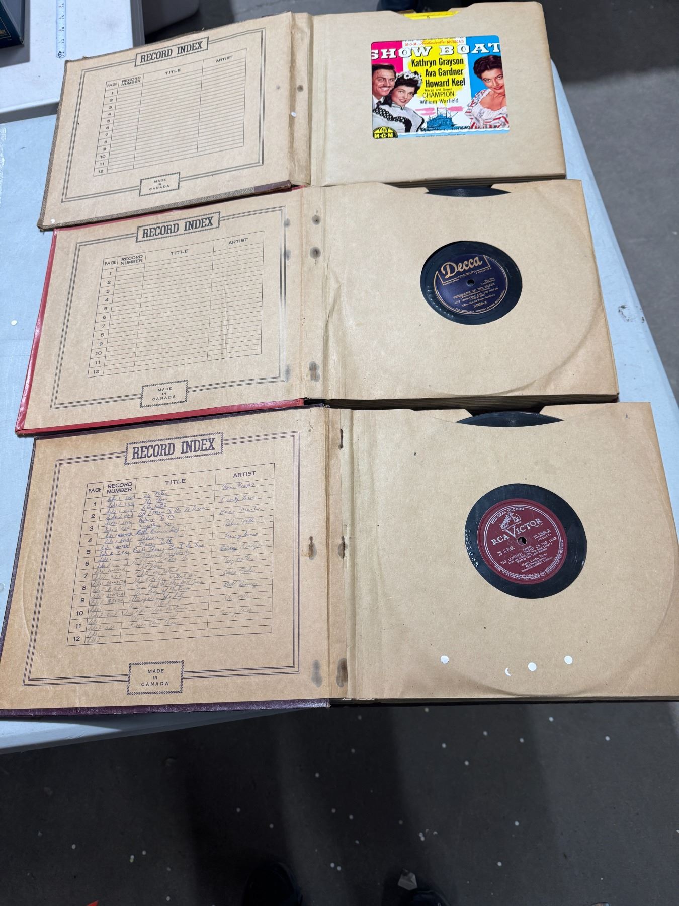 78 rpm records