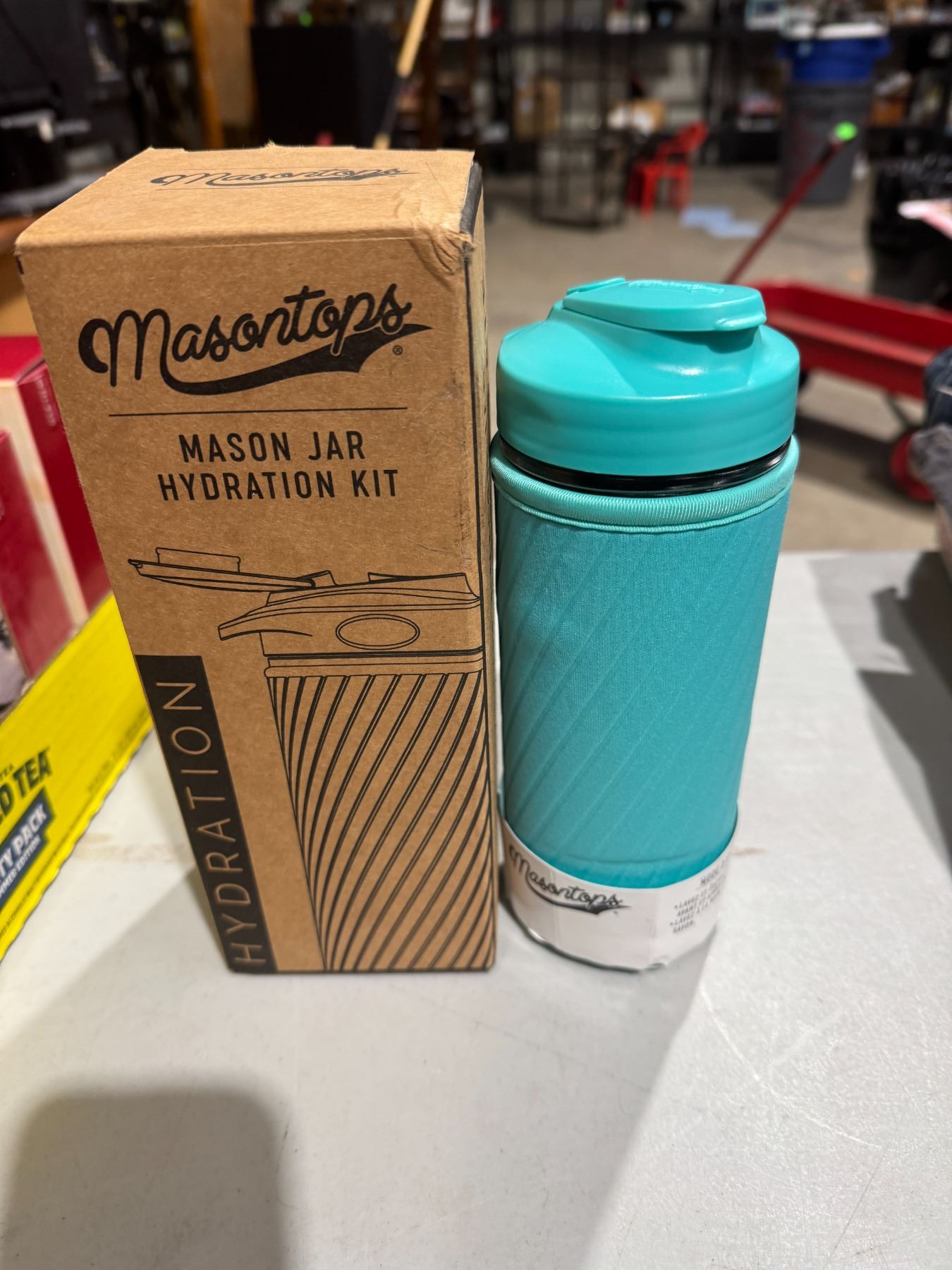 Mason jar hydration kit