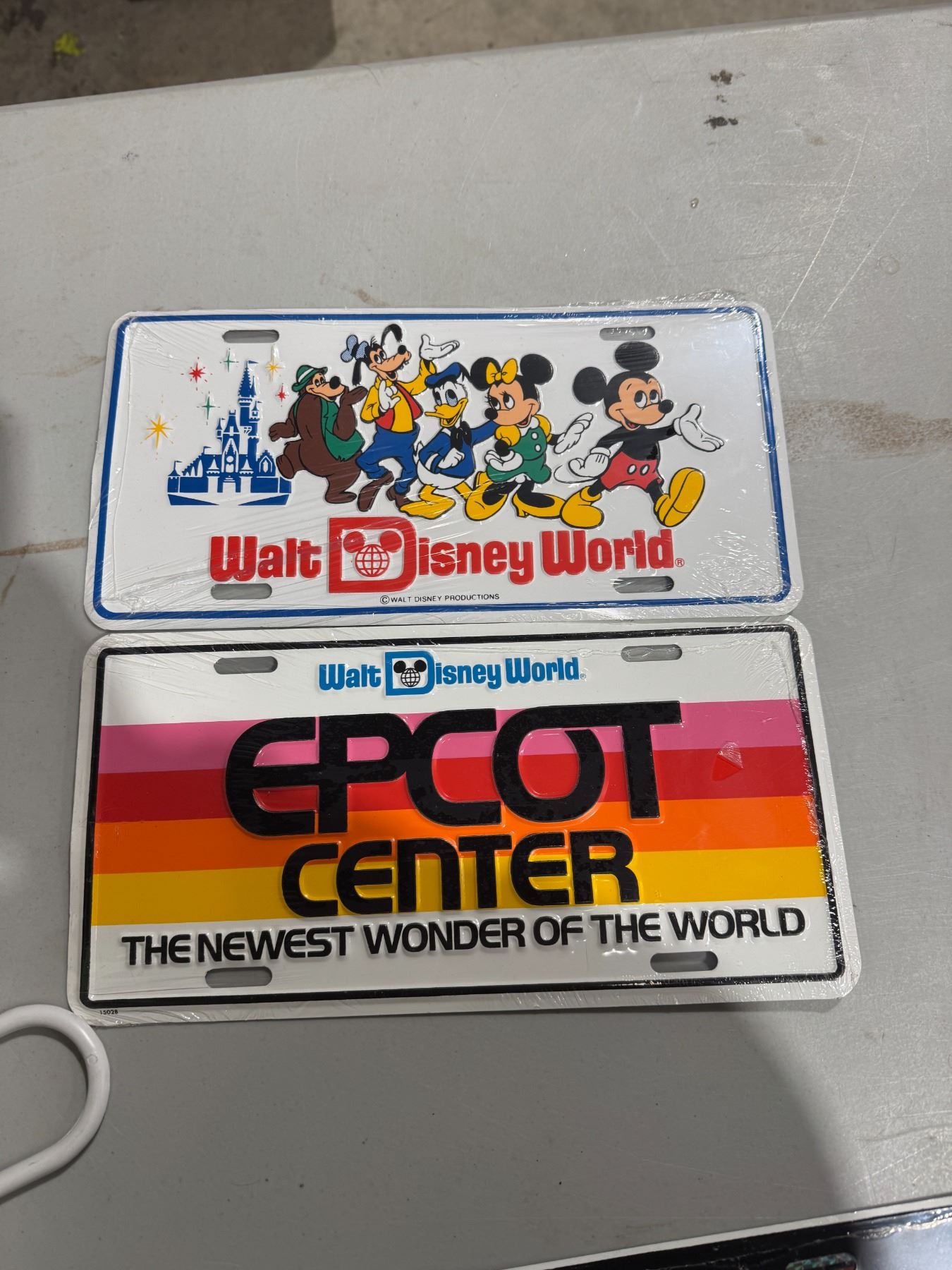 Walt Disney World license plate