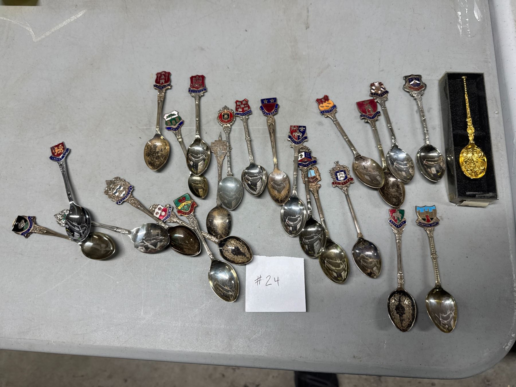 Vintage England collector spoons