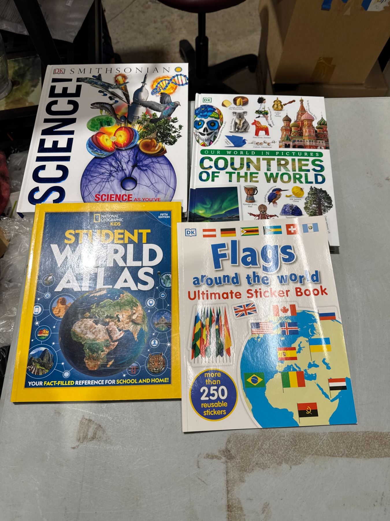 New flags around the world, sticker book countries of the world picture ...