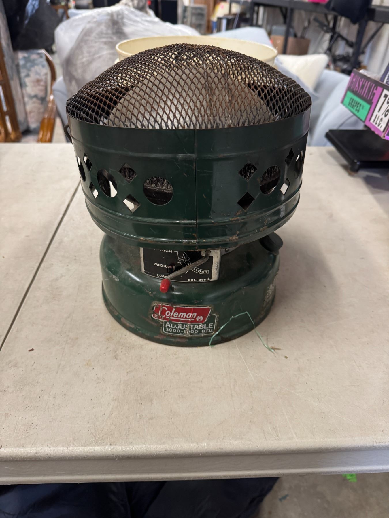 Coleman heater