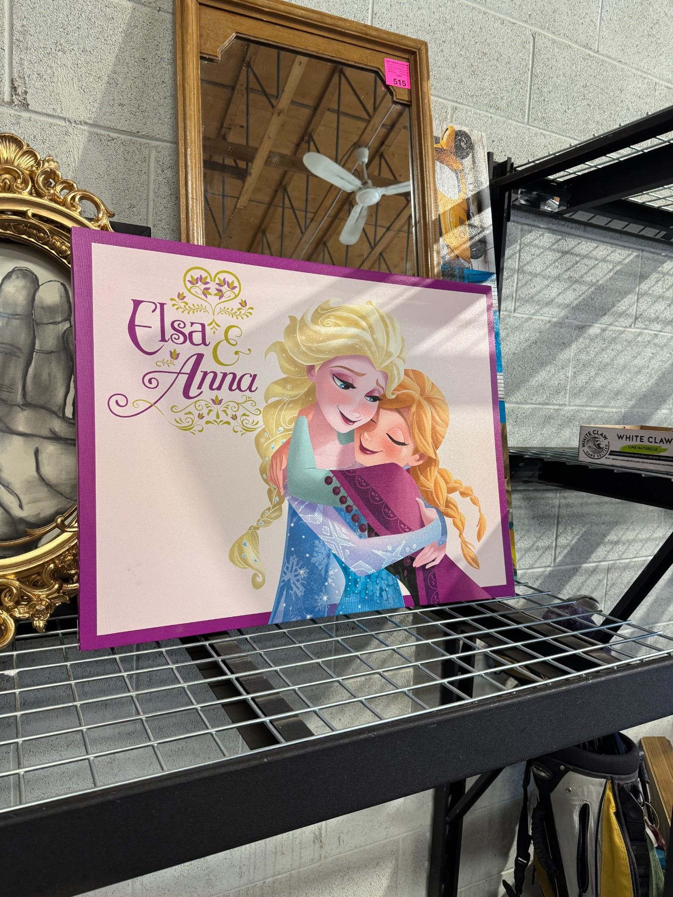 Elsa & Anna wall hanging