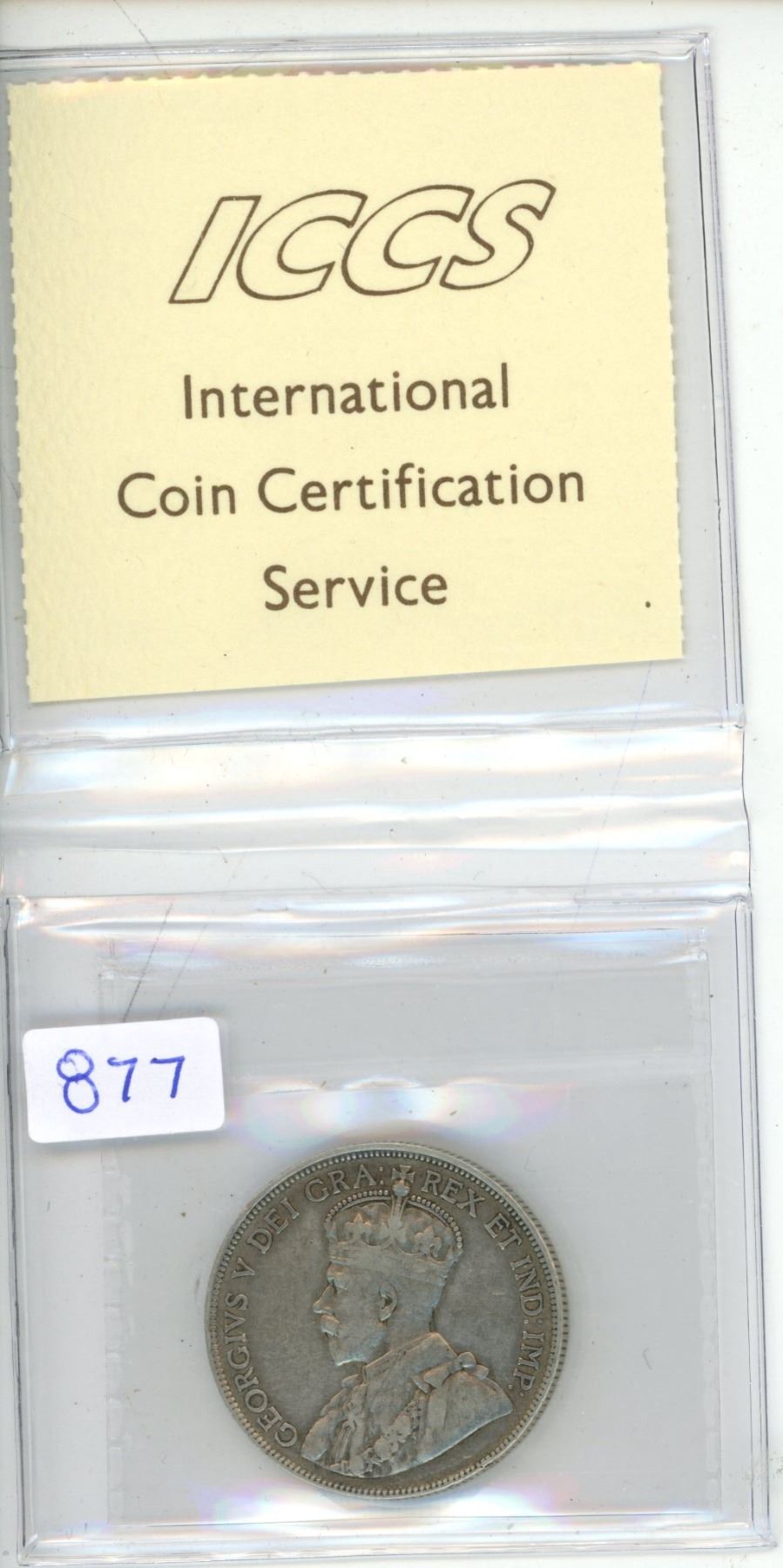 1929 Canadian Fifty Cent - ICCS Graded - VF20 - Schmalz Auctions