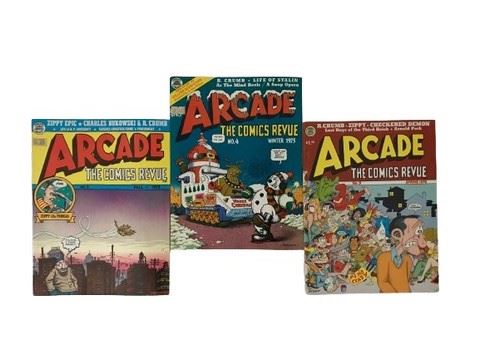 1970s Arcade The Comics Revue Comics