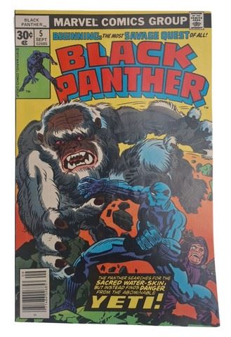 Black Panther #5 1977 NM