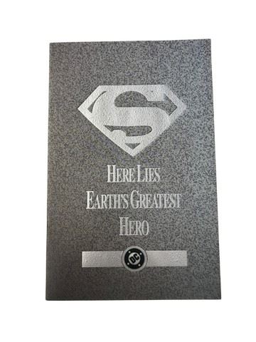 The Platinum edition of Superman #75 comic book