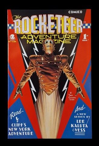 The Rocketeer Adventure Magazine 1st issue 1988