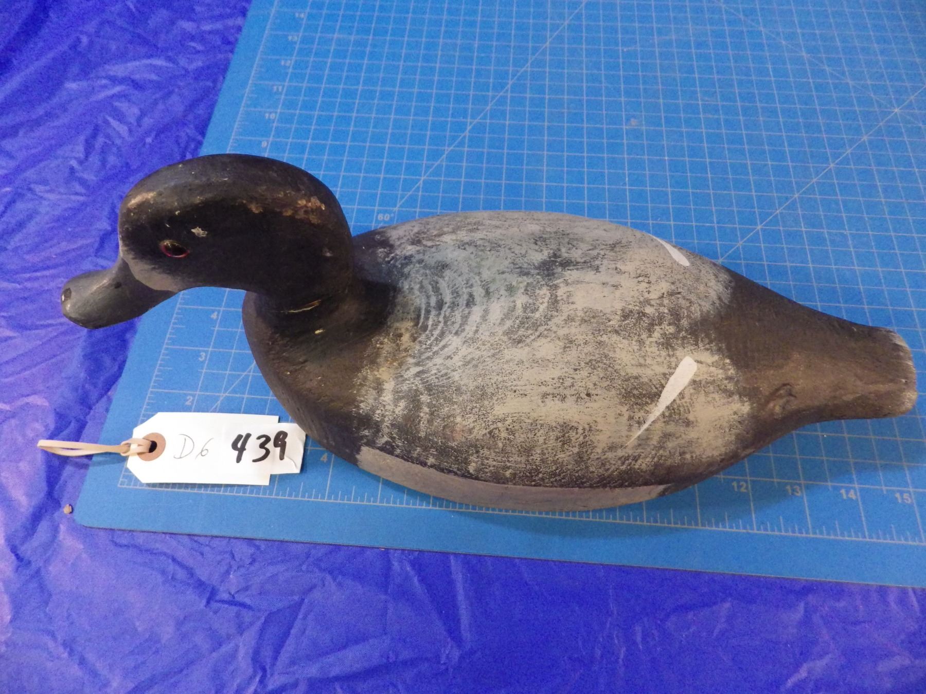 Decoy of a male Bluegill by well-known Wolfe's Island Ontario carver ...