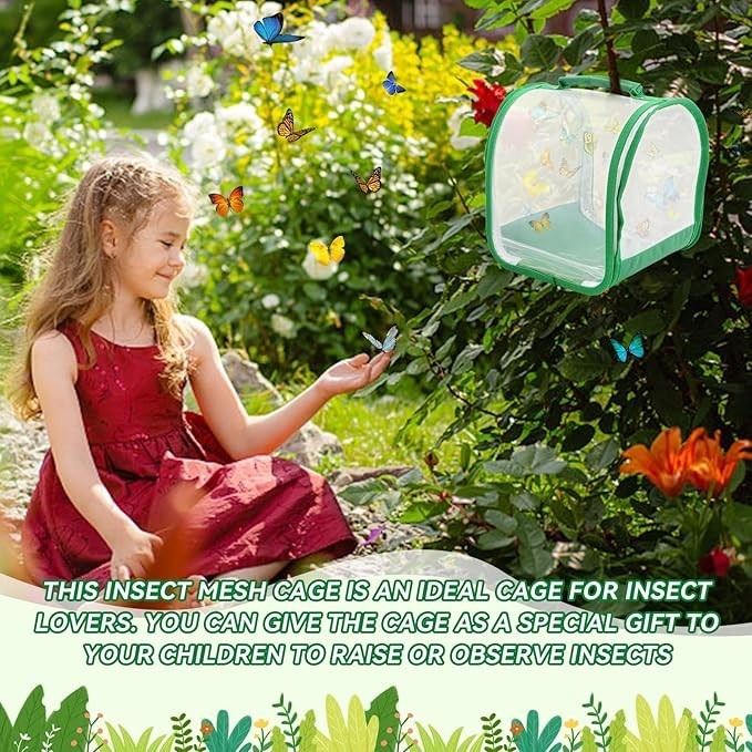 Insect And Butterfly Habitat Cage Monarch Butterfly Habitat Collapsible ...