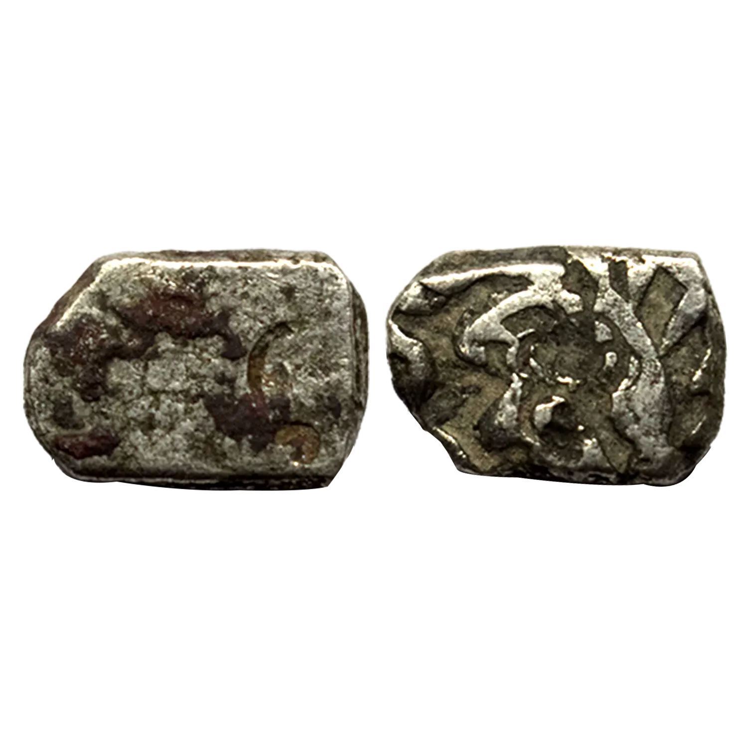 Ancient, Punch Marked Coinage, Upper Ganga region, Surasena ...