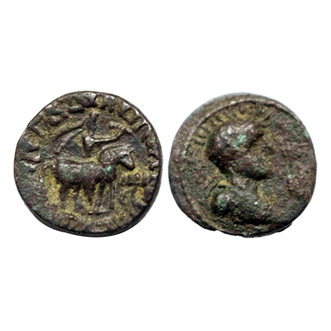 Ancient, Kushanas Dynasty, Soter Megas alias Vima Takto (c. 90-113 AD ...