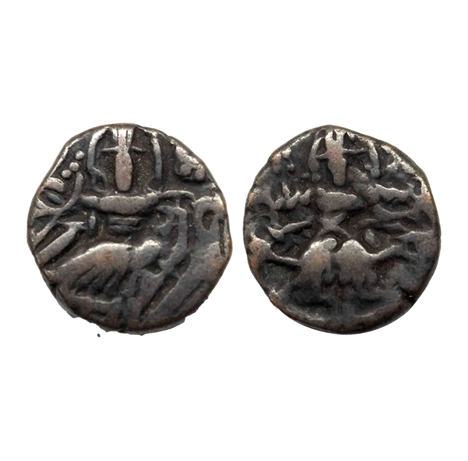 Hindu Rulers of Medieval Kashmir, Copper Drachma, Utpala Dynasty ...