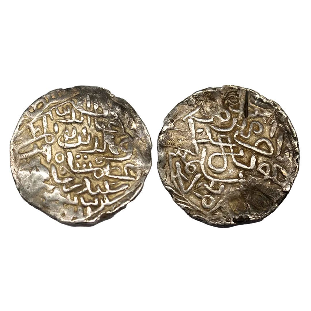 Sultans of Bengal, Silver tanka of Ghiyath al-Din 'Azam Shah (1389-1410 ...