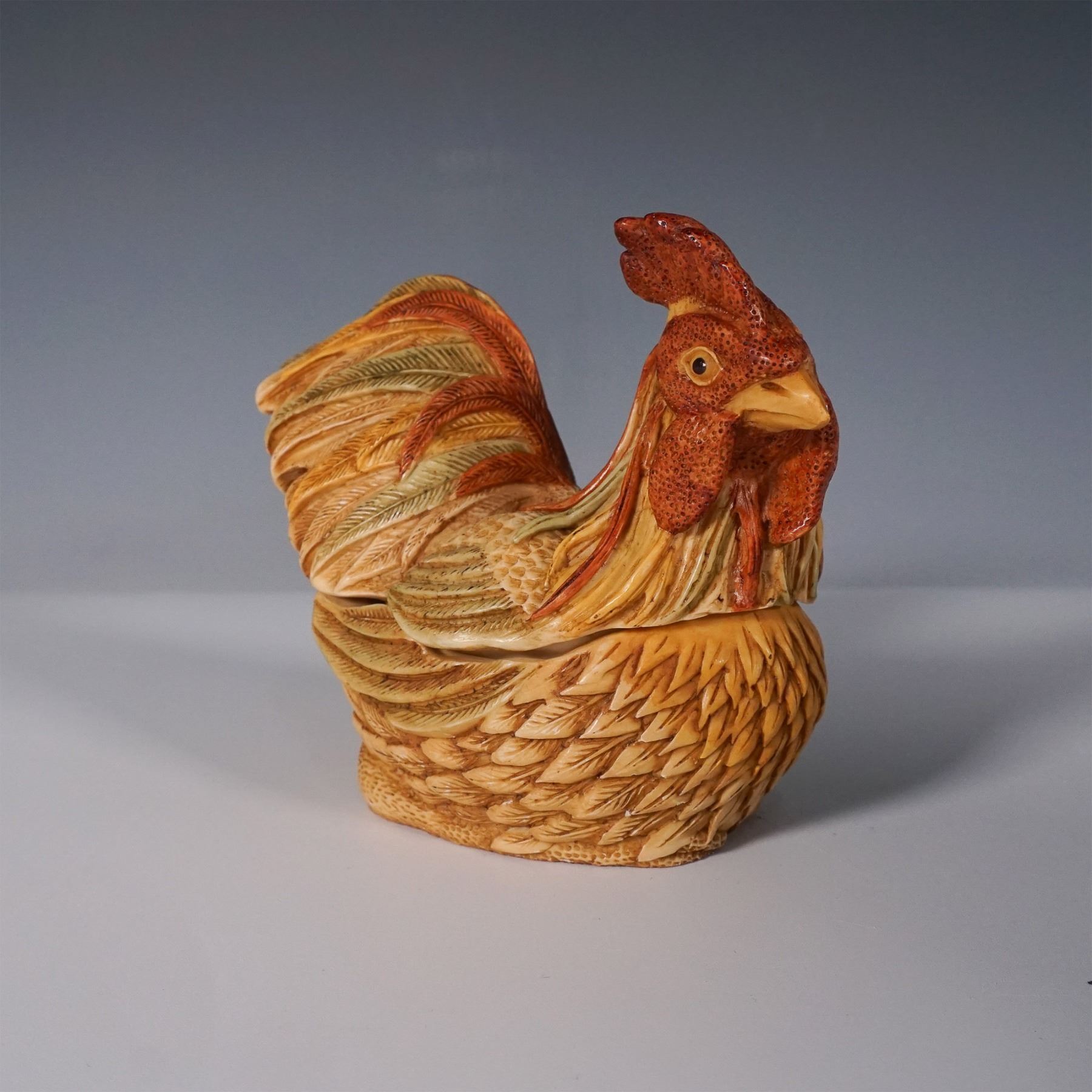Harmony Kingdom Rooster Box Figurine