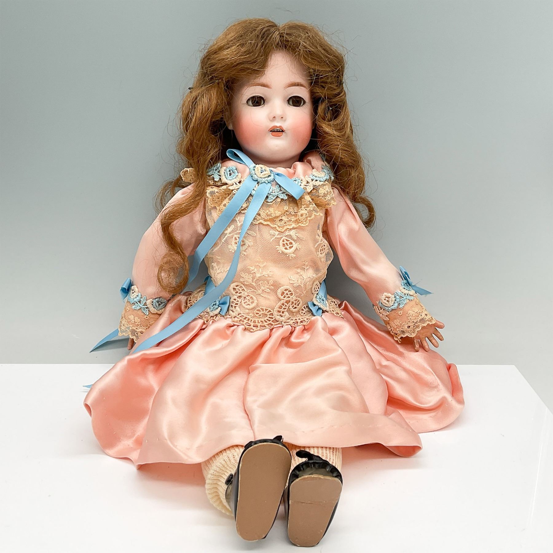 Antique Bruno Schmidt Bisque Doll