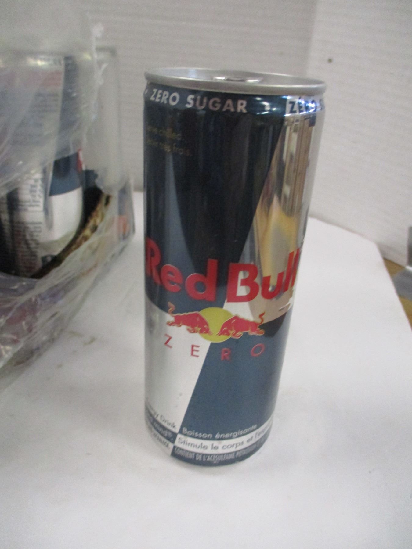 FREIGHT DAMAGE (AS IS): RED BULL ZERO DRINK (23 X 250 ML CANS) - BOX
