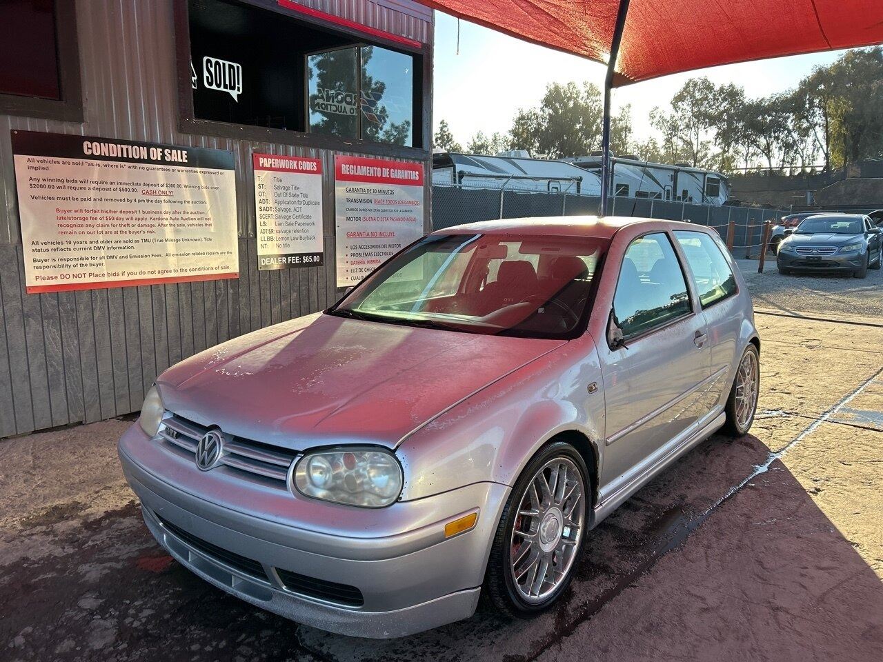 2002 VOLKSWAGEN GTI