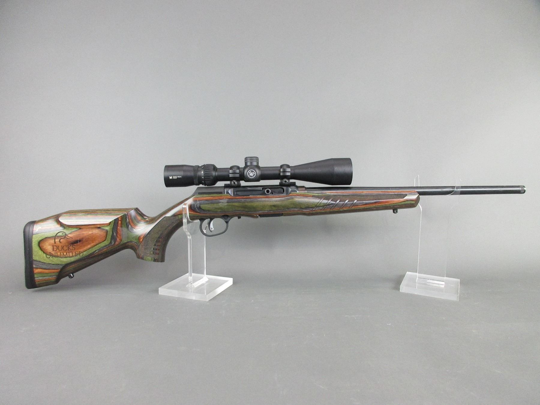 Savage Model A22 Semi-Automatic Ducks Unlimited Carbine- .22 LR- 18 ...