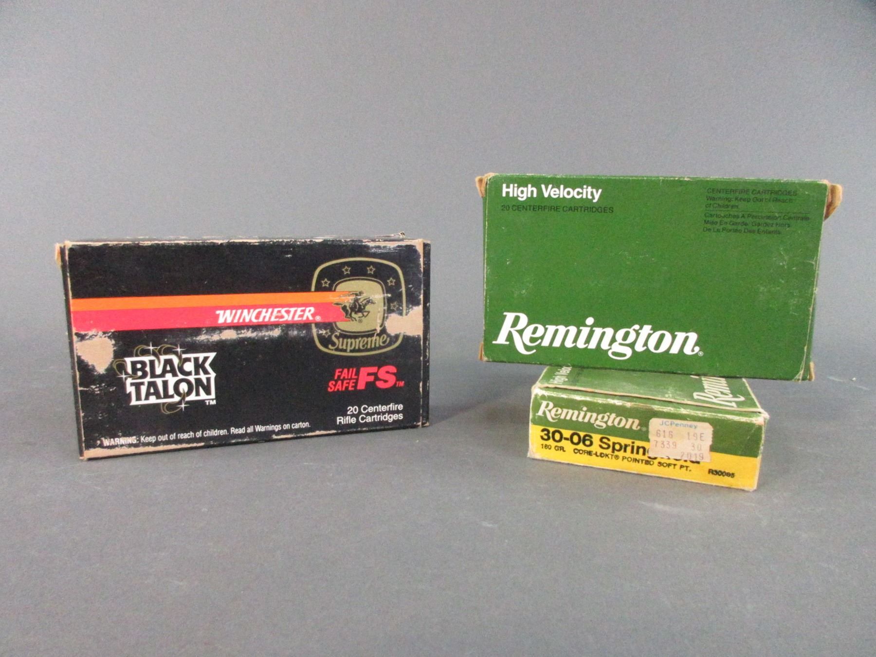 20 Rounds Of Black Talon Factory .30-06 Ammo- 180 GR- FST- 40 Rounds Of ...