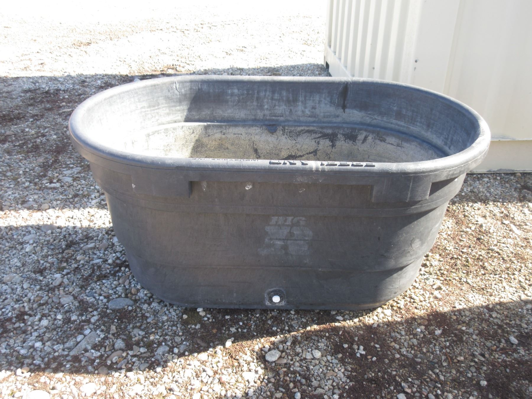 Rubber Maid Stock Tank- 51" X 32"- Been Patched