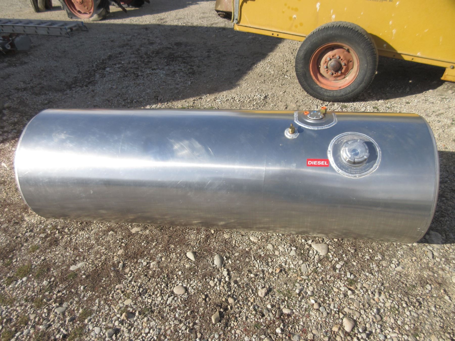 Brand New Pro-Power Stainless 150 Gal- Fuel Tank With Fittings- 6' X 2'