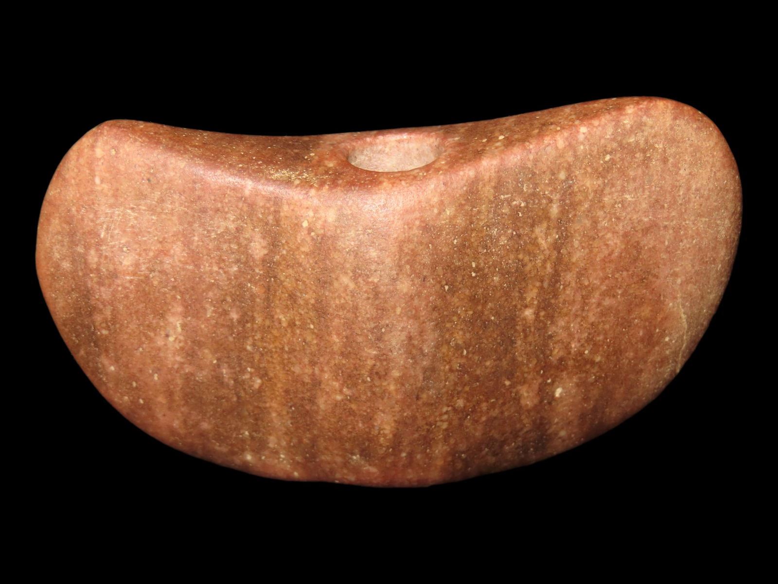 Exceptional 4 1/8" Bannerstone, Dickey COA, Found in Brown Co. Illinois ...