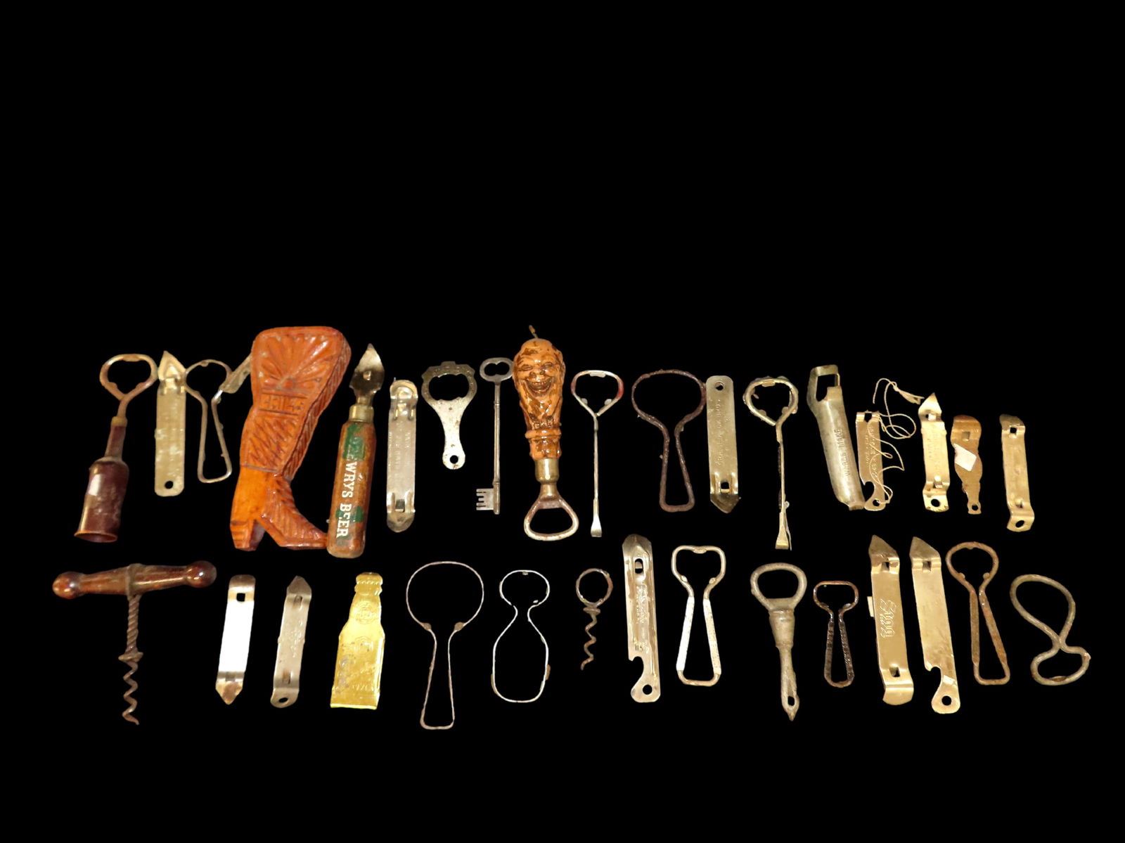 Large Collection of Vintage Bottle Openers