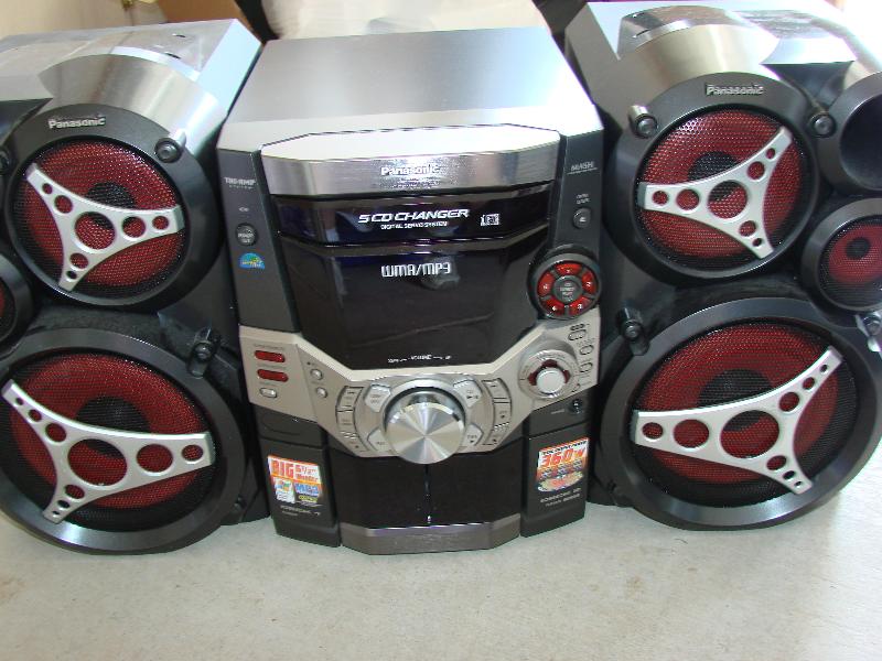 Panasonic 5 disc Changer CD Player