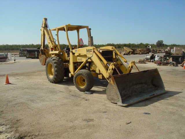Massey Ferguson Backhoe Model 50 C Sn 9a334254