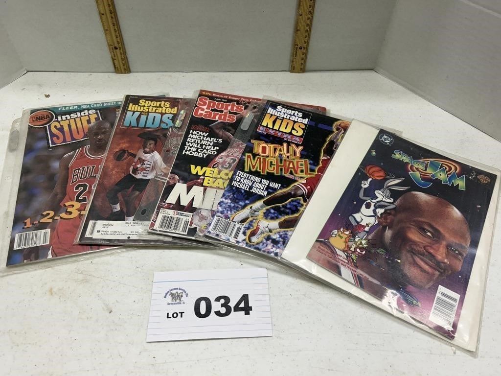 MICHAEL JORDAN MAGAZINES