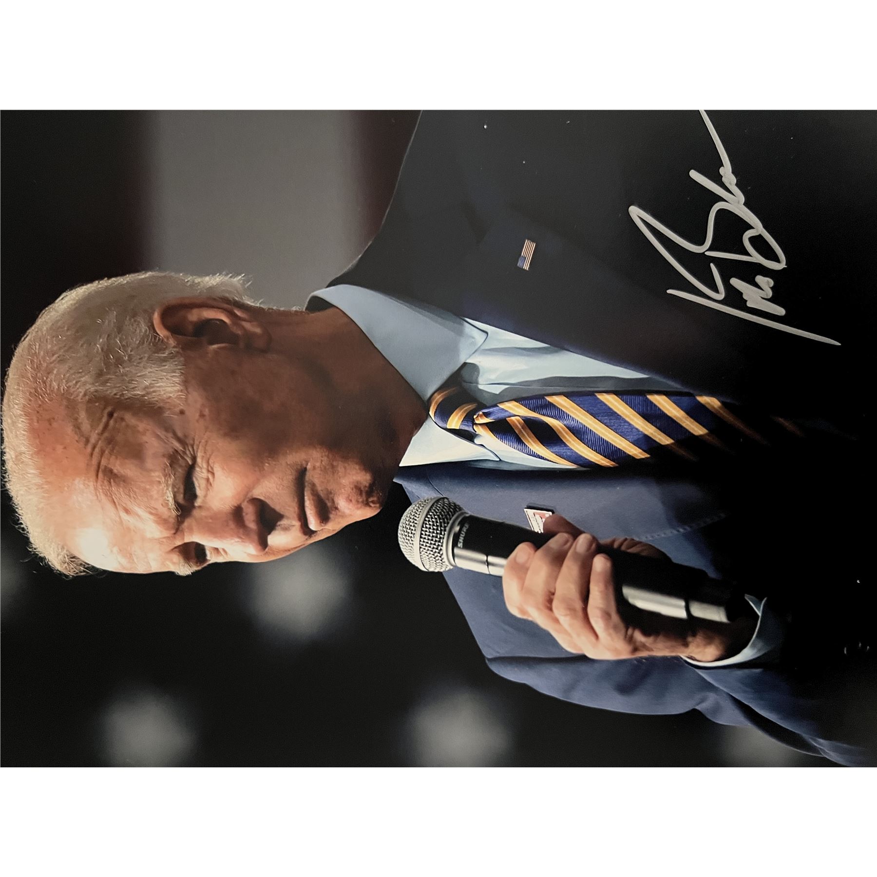 46th US President Joe Biden signed photo