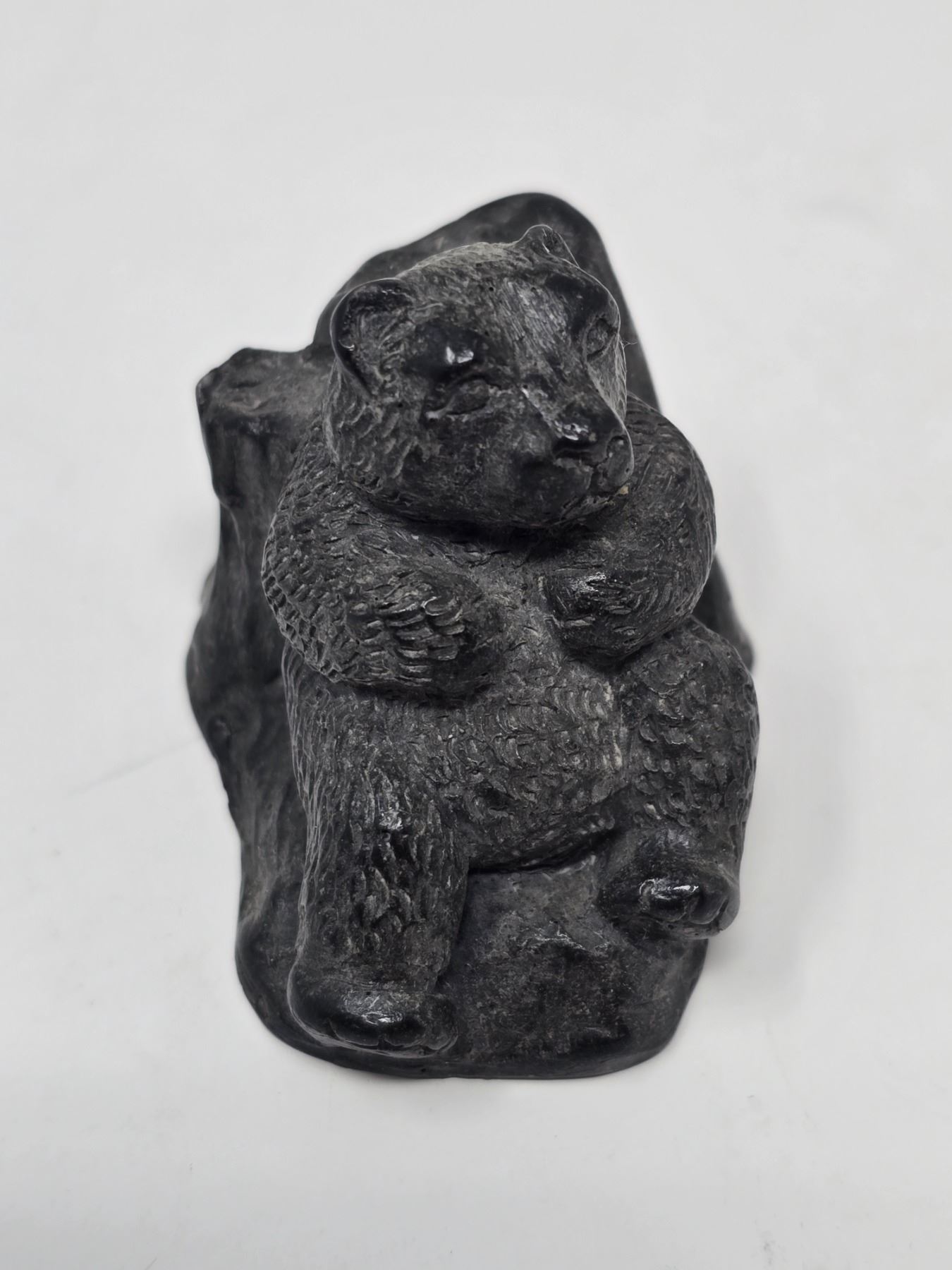 Inuit Soapstone Carving - Authentic Indigenous Art