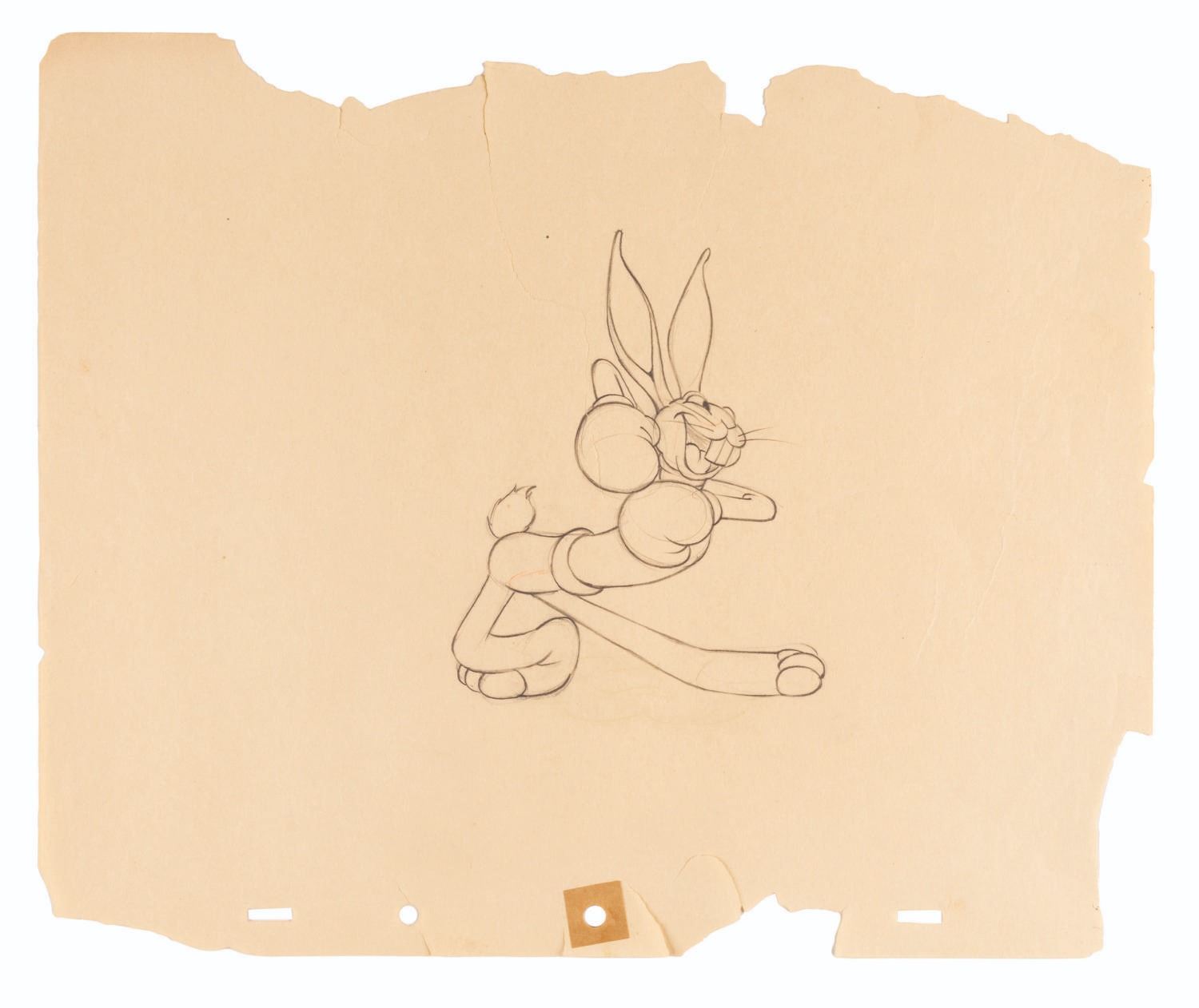 A “Toby Tortoise Returns" Max Hare Production Drawing.
