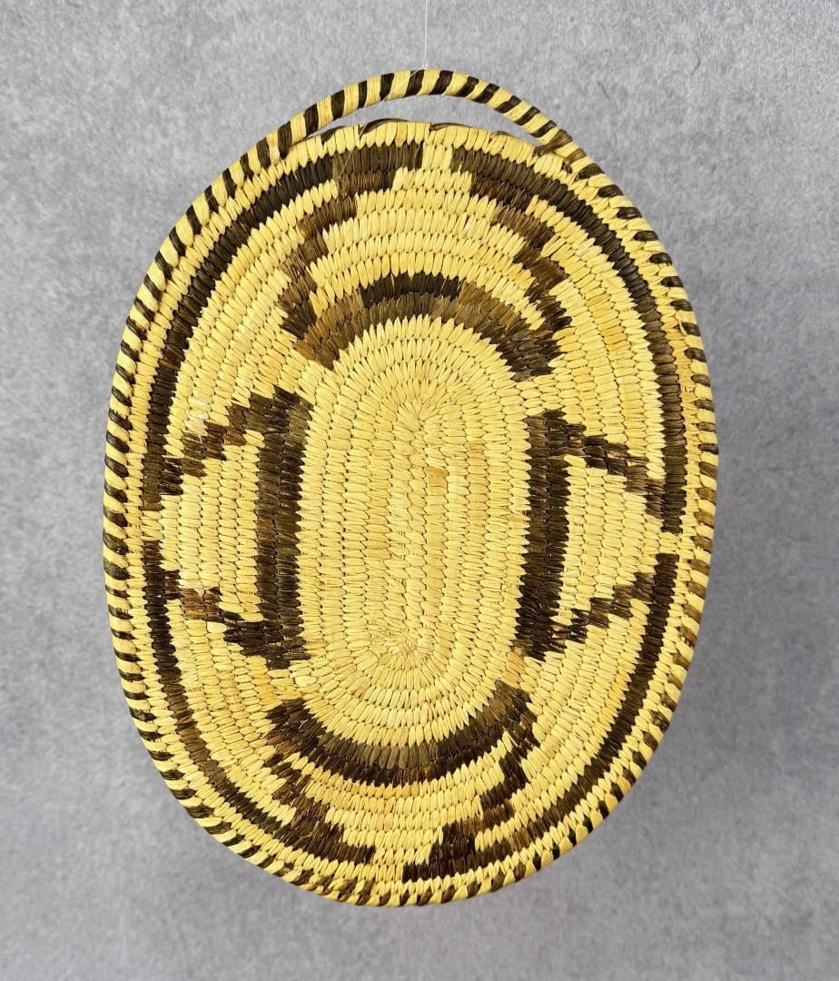 Papago Native American Indian Basket Tray