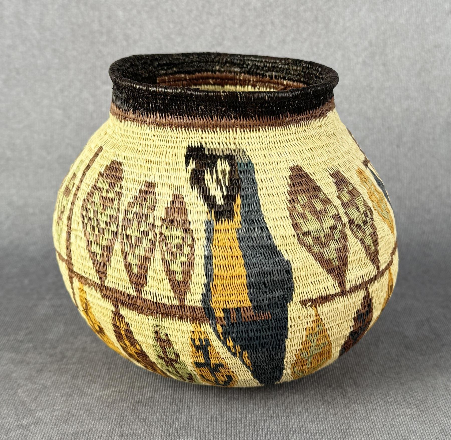 Macaw Wounaan Embera Rainforest Basket