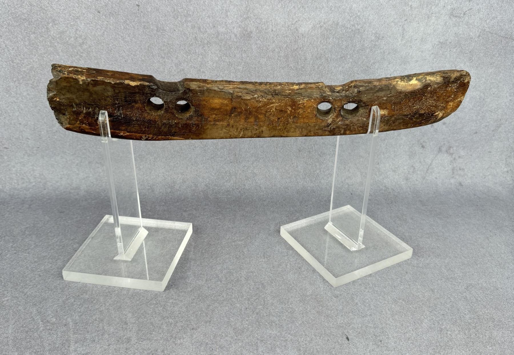 Ancient Thule Alaska Inuit Eskimo Sled Runner