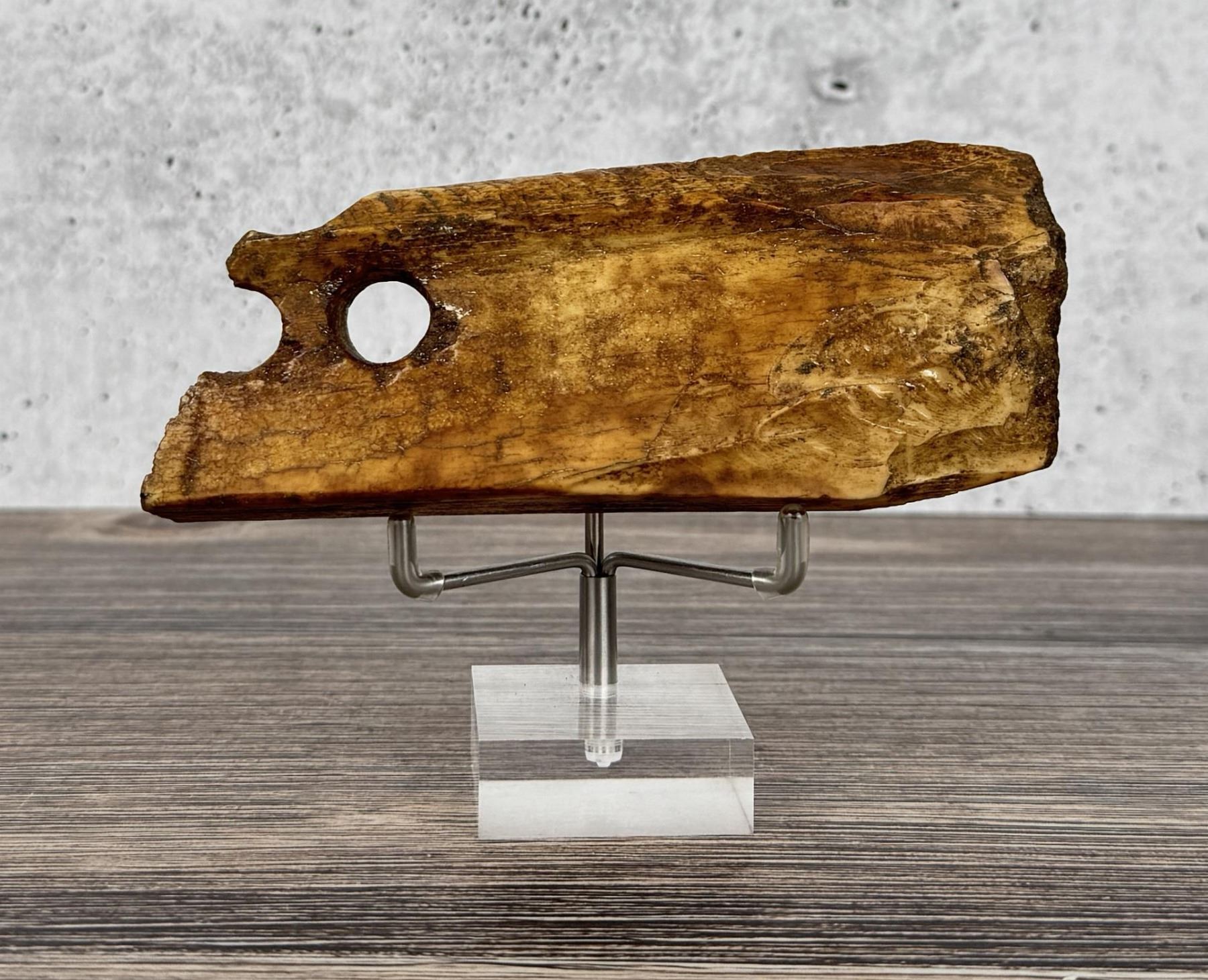 Ancient Thule Alaska Inuit Eskimo Sled Runner