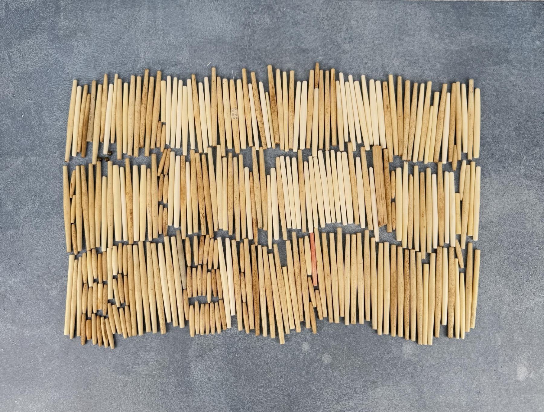 Native American Indian Bone Hairpipe Beads