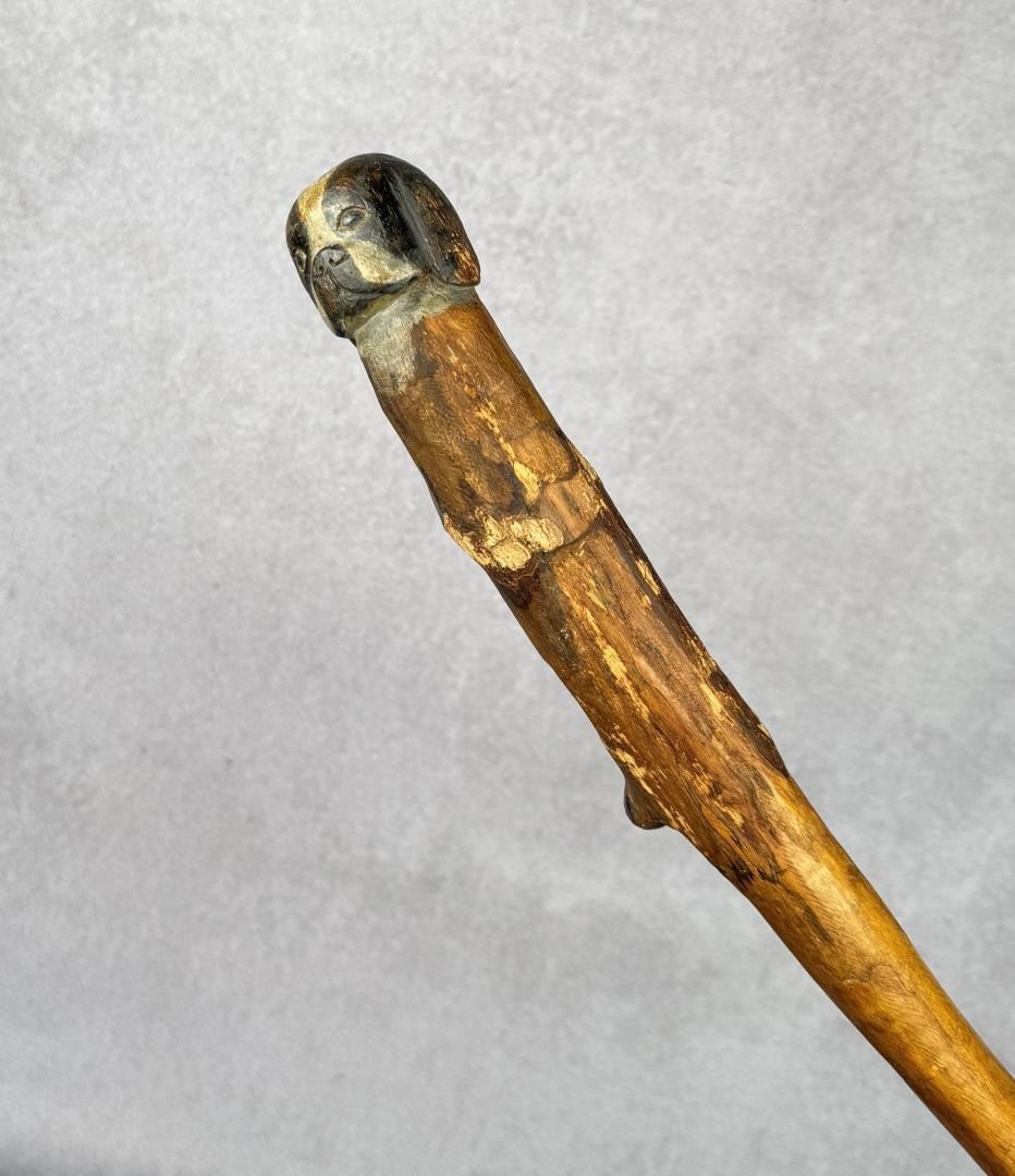 Folk Art Cane Washington DC Flood of 1936